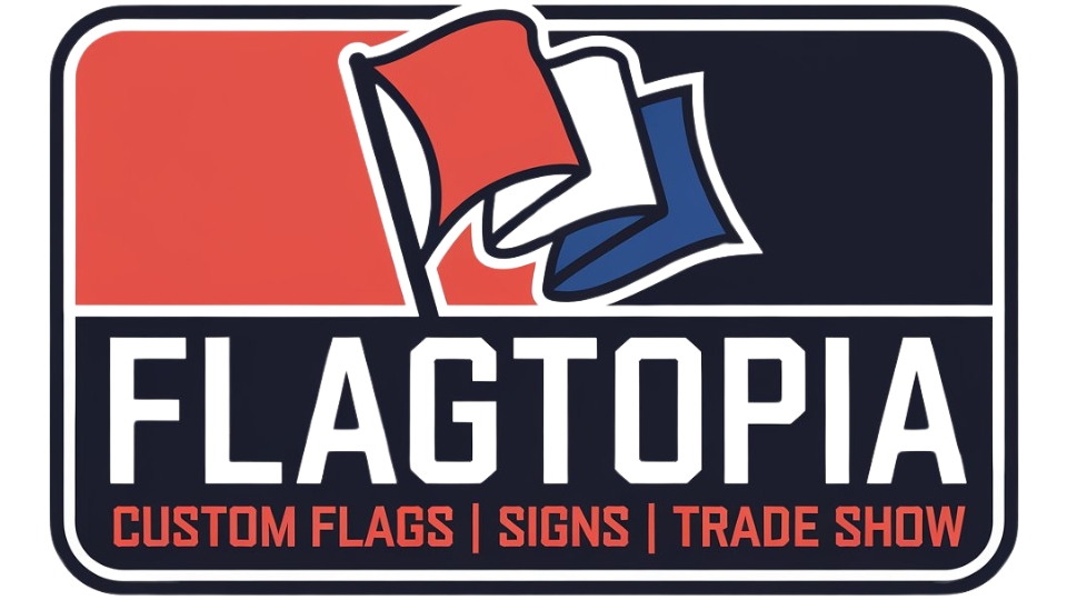 Examples For Custom Tear Drop Flags - Flagtopia.com